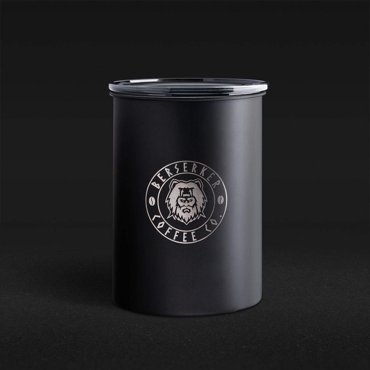 Airscape Kaffeedose | 500g Fassungsvermögen, BPA-frei | Mattschwarzes ...
